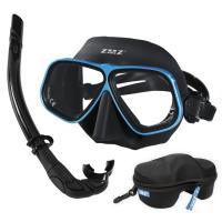 China OEM Travel Friendly Corrective Dive Snorkel Mask Set For Woman for sale