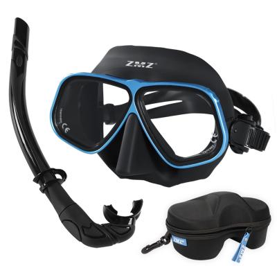 China OEM Travel Friendly Corrective Dive Snorkel Mask Set For Woman for sale