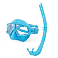 China Tempered Glass Lens Diving Mask for Adults Featuring Anti-Leak Silicone Frame for sale