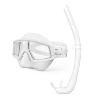 China Tempered Glass Lens Diving Mask for Adults Featuring Anti-Leak Silicone Frame for sale