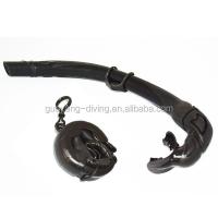 China Customized Scuba Diving Accessories Clear Black Silicone Mouthpieces for sale