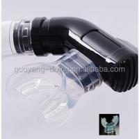 China Customized Scuba Diving Accessories Clear Black Silicone Mouthpieces for sale