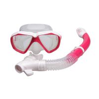 China Scuba Diving Snorkel Set Adults Swimming Goggle Mask Combo for sale