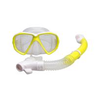 China Scuba Diving Snorkel Set Adults Swimming Goggle Mask Combo for sale