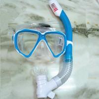 China Scuba Diving Snorkel Set Adults Swimming Goggle Mask Combo for sale