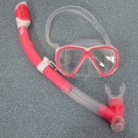 China Scuba Diving Snorkel Set Adults Swimming Goggle Mask Combo for sale