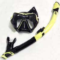 China Professional PVC Snorkel Tube and Plastic Frame Mask Set for Underwater Excursions 	Snorkel Mask Set for sale