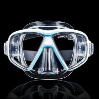 China Polycarbonate Frame Freediving Goggles Customized Logo for Personalized Performance for sale
