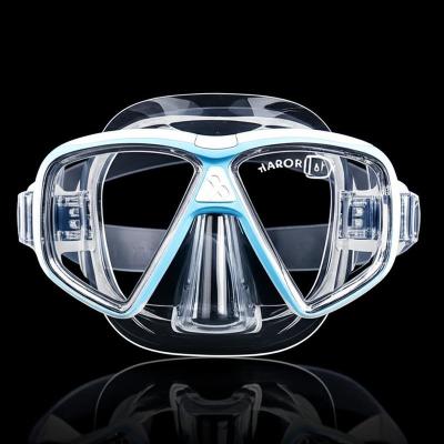 China Polycarbonate Frame Freediving Goggles Customized Logo for Personalized Performance for sale