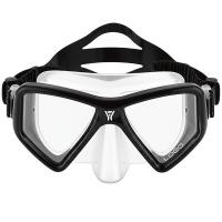 China Silicone Adult Freediving Goggles with Customized Logo and Long-Lasting Design for sale