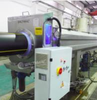 China Diameter Up To 630mm Ultrasonic Pipe Thickness Gauge HDPE PVC PPR PR Plastic Pipe for sale