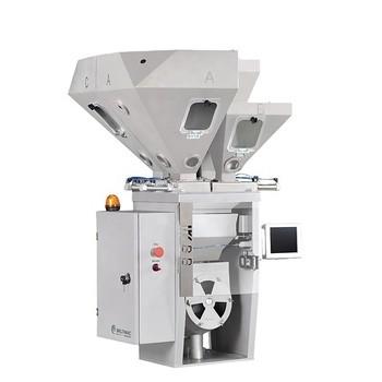 China Raw Material Gravimetric Batch Blender Plastics Six Components for sale