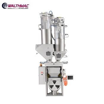 China Six Component Raw Materials Gravimetric Batch Blender Mixing Granules Powder for sale
