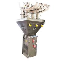 China Stainless Steel Gravimetric Dosing Mixing System 0.6kw Plastic Raw Material Blender for sale