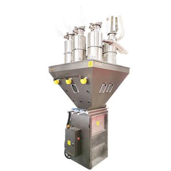 China Touch Screen Gravimetric Blenders Plastics Four Components 500kg/H for sale
