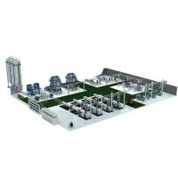 China Bulk Granular Materials Material Conveying System With Pneumatic And Vacuum System for sale