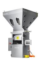 China Two Granules Components Gravimetric Batch Blender Dosing And Mixing Raw Materials for sale