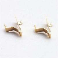 China Custom Gold Plated Spring Loaded Contacts RoHS Compliance Metal Electrical Contacts for sale