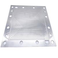 China Half Photo Etching Hydrogen Fuel Cell Bipolar Plate Corrosion Resistance Customizable for sale