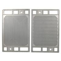 China Half Photo Etching Hydrogen Fuel Cell Bipolar Plate Corrosion Resistance Customizable for sale
