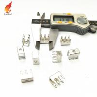 China Brass PCB Circuit Board Screw Terminal Metal Stamping With Tin Plated Contacts for sale