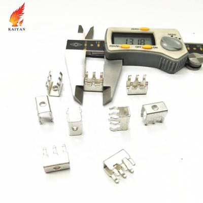 China Brass PCB Circuit Board Screw Terminal Metal Stamping With Tin Plated Contacts for sale