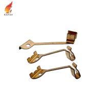 China Stamped Brass Contact For Electrical Connectors  Precision Metal Stamping OEM for sale