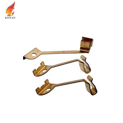 China Stamped Brass Contact For Electrical Connectors  Precision Metal Stamping OEM for sale