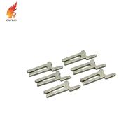 China Extended Dual-Pin PCB Solder Tab For Secure Board Electrical Connections Metal Terminal for sale