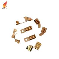 China Precision Stamped Metal Parts Copper Female Terminal For Electrical Connectors for sale