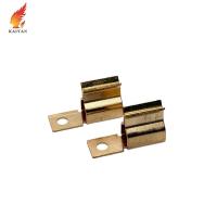 China Stamped Metal Parts Copper Female Terminal For Electrical Connectors Precision for sale