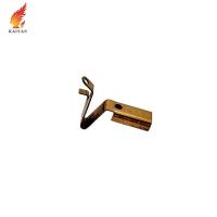 China Custom Stamped Metal Parts Phosphor Bronze Electrical Contact Strip For Connectors for sale