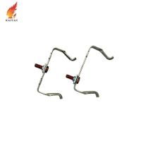 China Zinc Plated Stamped Metal Brass Electrical Contact For European Standard Socket for sale