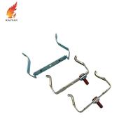 China Zinc Plated Stamped Metal Brass Electrical Contact For European Standard Socket for sale