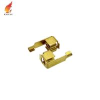 China Nickel Plating Stamped Brass Female Contact For EU Standard Electrical Socket for sale