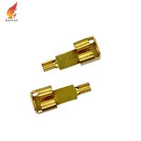 China Nickel Plating Stamped Brass Female Contact For EU Standard Electrical Socket for sale