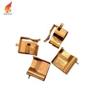 China Phosphor Bronze Conductive Spring Contact For Switches And Electrical Sockets for sale
