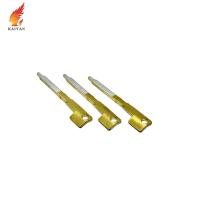 China Stamped Formed L Shaped Brass Terminal Selective Tin Plating For Electrical Equipment for sale