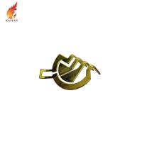 China Gold Plated Stamped Metal Parts Electronic Contact Spring For PCB Electrical Connections for sale