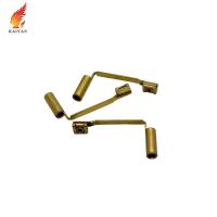 China Precision Engineered Brass Electrical Connection Terminal For Secure Wiring for sale