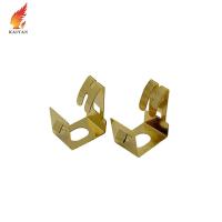 China Metal Stamped Nickel Plated Brass Phosphor Bronze Parts For Power Connection for sale