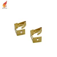 China Metal Stamped Nickel Plated Brass Phosphor Bronze Parts For Power Connection for sale