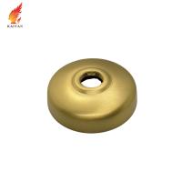 China Corrosion Resistance Brass Deep Drawn Parts Brushed Surface For Electrical Products for sale