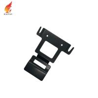 China Custom Stamped Metal Parts Baked Painted Metal Fixing Clip Industrial Use for sale