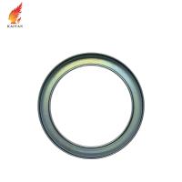 China Zinc Plated Metal Stamped Parts Rolled Edge Drum Ring For Oil Barrel Sealing for sale