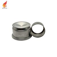 China Precision Aluminum Stamped Metal Parts Deep Drawn Round Metal Stamping Components for sale