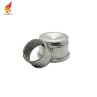China Precision Aluminum Stamped Metal Parts Deep Drawn Round Metal Stamping Components for sale