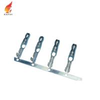 China Precision Stamped Brass Crimp Connector Anti Loosening crimp pin connectors for sale