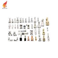 China Precision Stamped Brass Crimp Connector Anti Loosening crimp pin connectors for sale