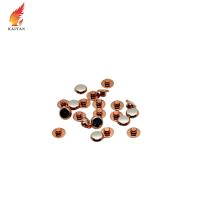 China AgNi Silver Nickel Electrical Contact For Switches Relays And Circuit Breakers for sale